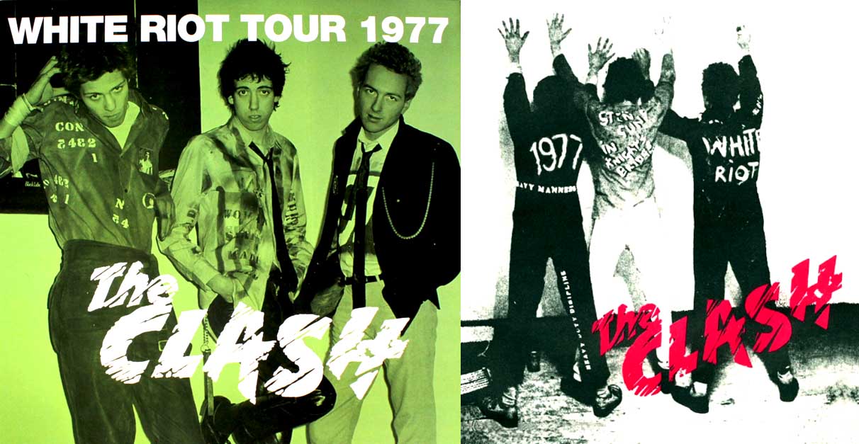 THE CLASH 1977 : 1er album - A White Riot | Culturesco
